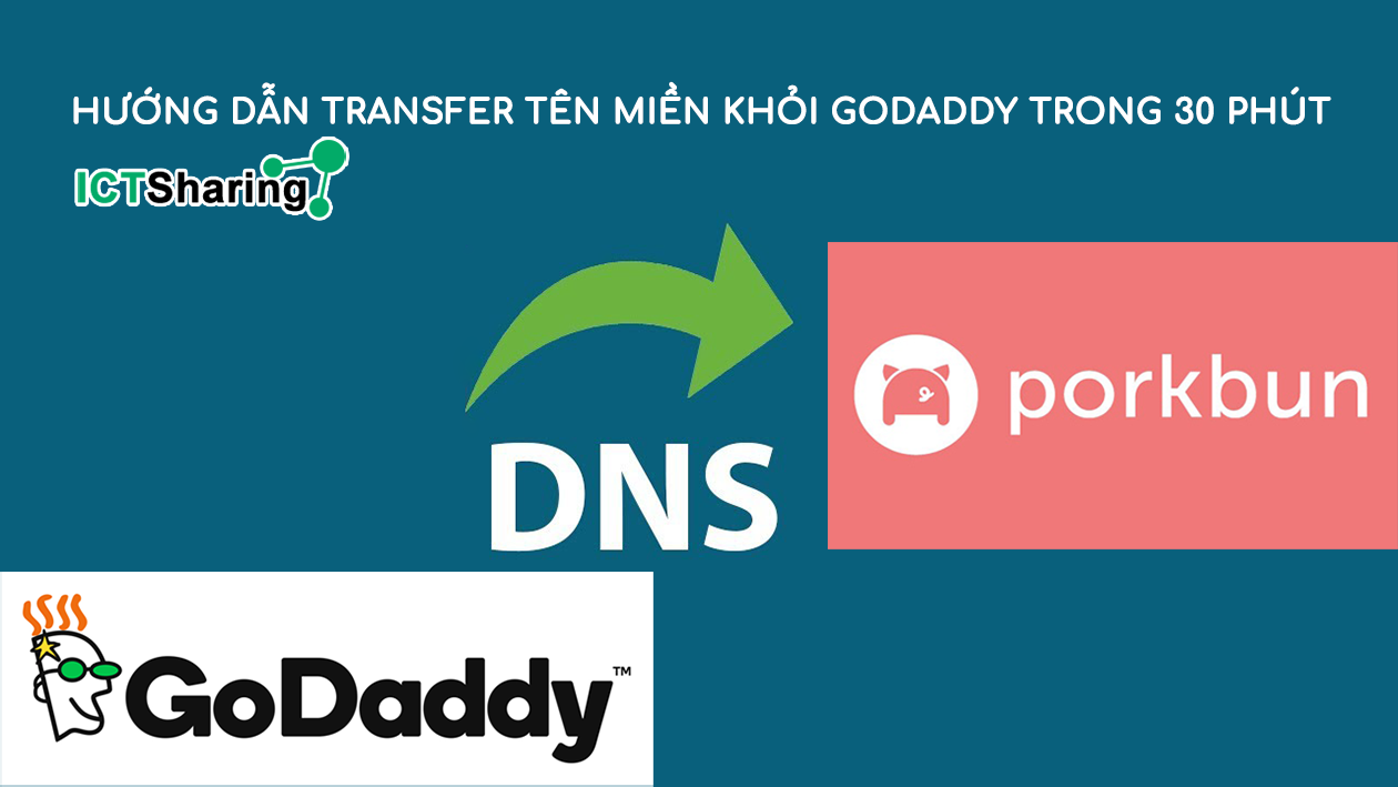 Kinh nghiệm transfer tên miền khỏi GoDaddy trong 30 phút - ICTsharing