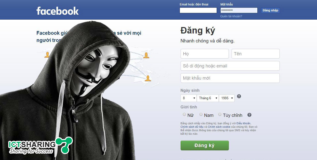 Cách chống hack facebook hiệu quả - ICTsharing